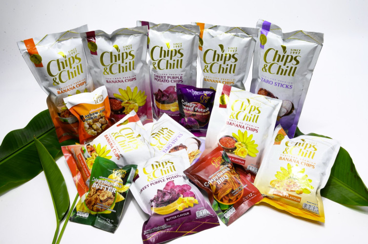 Chips&Chill กล้วยทอดกรอบ รสเนย