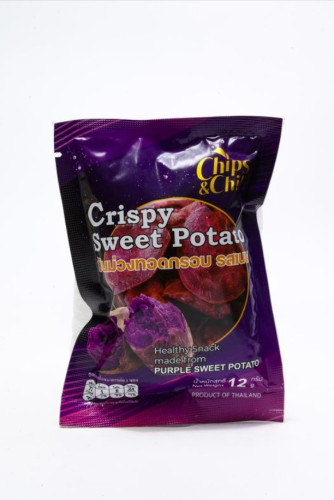 Chips&Chill มันม่วงทอดกรอบ รสเนย