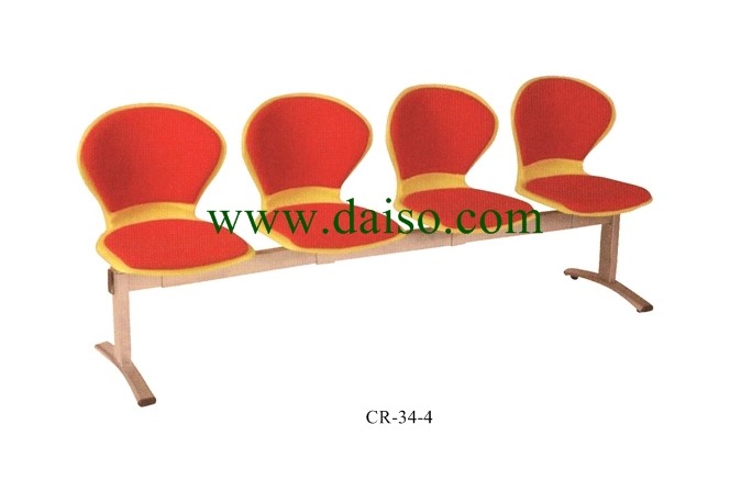 เก้าอี้แถว 4 ที่นั่ง มีเบาะ /เก้าอี้แถวCR-34-4