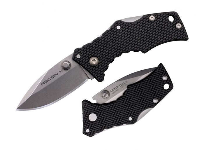 มีดพับห้อยพวงกุญแจ Cold Steel Micro Recon 1 Spear Point Folding Knife ...