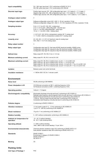 ATV610U75N4 variable speed drive ATV610, 7.5 kW/10HP, 380...460 V, IP20