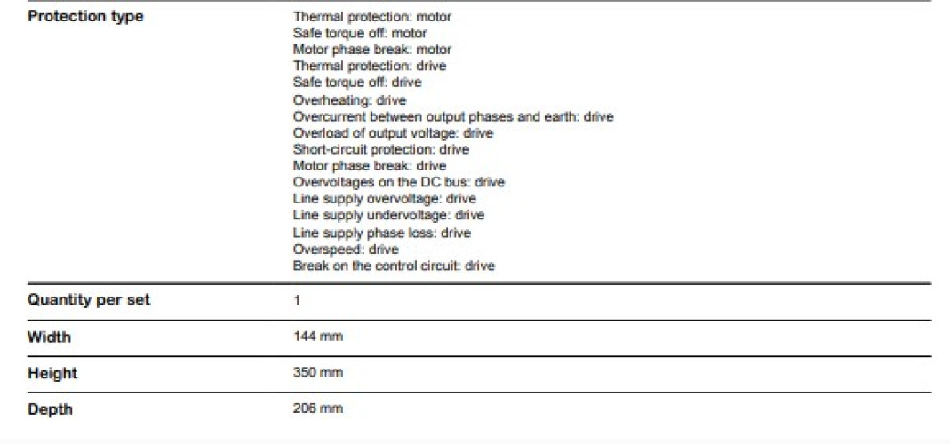 ATV930U30N4 Variable speed drive, Altivar Process ATV900, ATV930, 3 kW ...