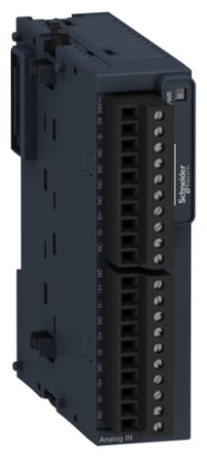 TM3TI4 Analog input module, Modicon TM3, 4 / temperature inputs (screw) 24 VDC