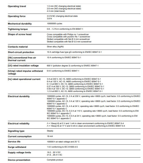 XB4BW33M5 Illuminated push button, Harmony XB4, metal, green flush ...