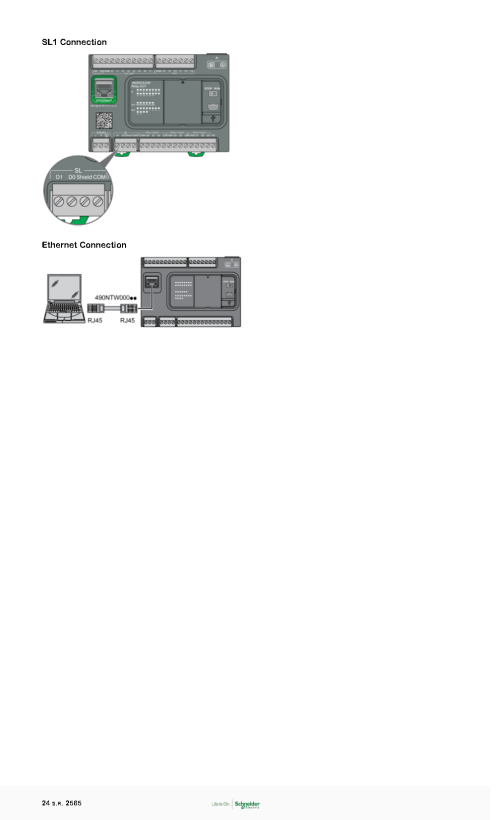 TM200CE24T controller M200 24 IO transistor Source+ Ethernet