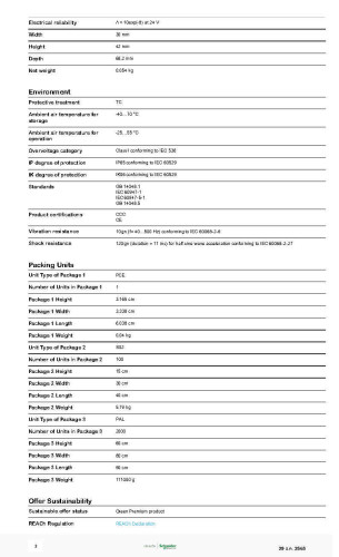 XA2ED25 Complete selector switch, Easy Harmony XA2, plastic, black ...