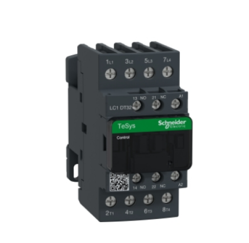 LC1DT32E7 TeSys Deca contactor,4P(4NO),AC-1,
