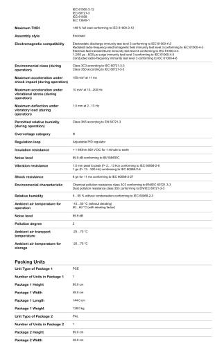 ATV930C13N4 Variable speed drive, Altivar Process ATV900, ATV930, 132 ...