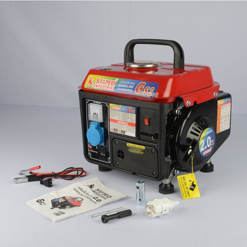 SUMO Model.GS2 เครื่องปั่นไฟเบนซินมอเตอร์ทองแดง 100% Gasoline Generator