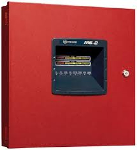 FIRE-LITE MS-2E 2-Zone, Fire Alarm Control Panel,24VDC, 220VAC.