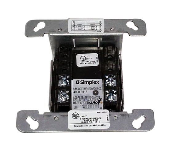 SIMPLEX Relay Individual Addressable Module (IAM) Model. 4090-9002