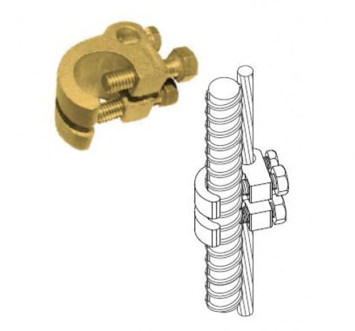 KUMWELL LRBC 18 - 70 Conductor to Rebar Clamp Cable Size 10-70 mm² ...