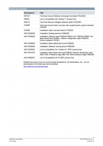 SIEMENS Alarm Sounder/ Beacon Cerberus Pro model FDS229-R