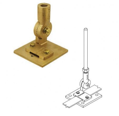 KUMWELL HCD00 - W, Handle Clamp Type "D" with Beam Support "W"