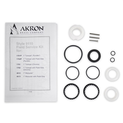 AKRON-2127 1-1/2" x 1-1/2" Shutoff with and without Pistol Grip