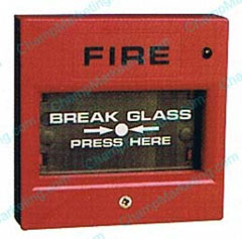 SYSTEMSENSOR M400K Break Glass Manual Call Point / Red