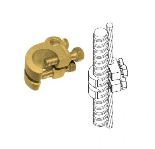 KUMWELL LRBC 18 - 70 Conductor to Rebar Clamp Cable Size 10-70 mm² ...