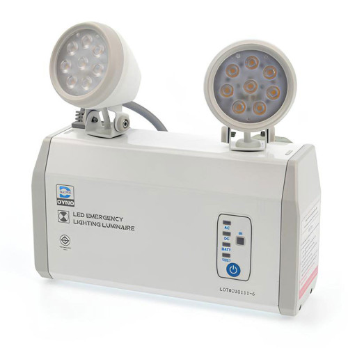 DYNO รุ่น EPD-209 LED 2x9W EMERGENCY LIGHT แสงขาว สำรองไฟ 2 ชั่วโมง