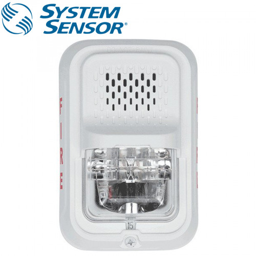 SYSTEMSENSOR SGWL Strobe, Selectable Candela, Wall, White, Compact