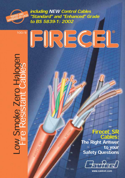 FIRECELL สายทนไฟ Fire Resistance Cable FRC 2Cx2.5 sq.mm BS5839-1 ...