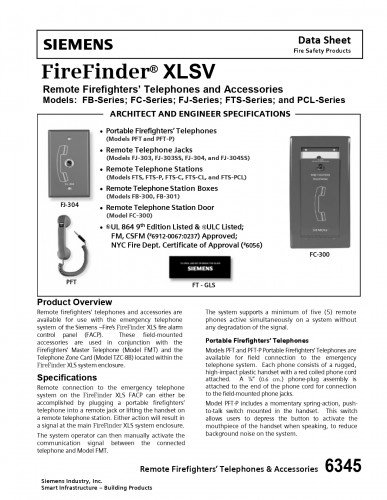 SIEMENS Remote Telephone Phone Jack, red model. FJ-303