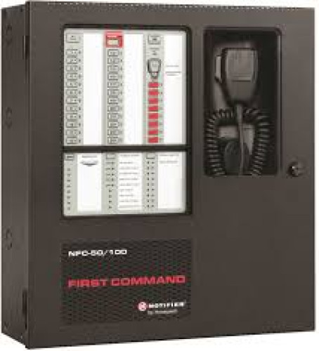 NOTIFIER NFC-50/100E FirstCommand™ Standalone Voice Communications Panels.