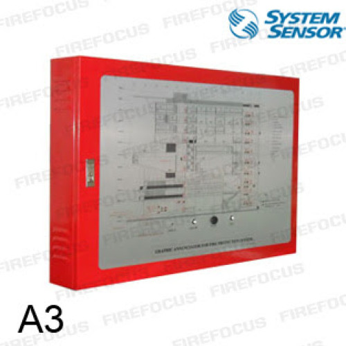 SYSTEMSENSOR GRAPHIC A3 Graphic Annunciator Panel (one colour ...