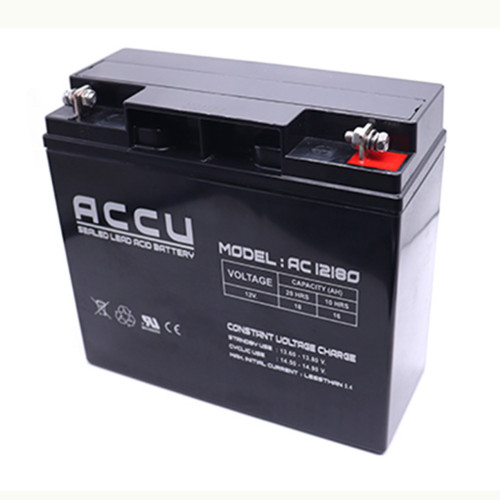 ACCU รุ่น AC-12180 Valve Regulated Lead Acid Battery 12V18Ah