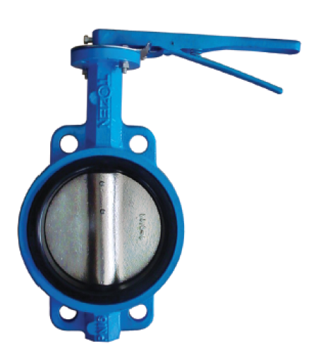 TOZEN BFV-W wafer Type Butterfly Valves Disc: FCD45,Lever Operator