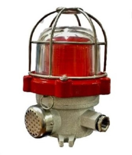 BMG รุ่น DOB120-24 ROTATING Beacon Explosion-Proof 24VDC WITH SIREN 120dB