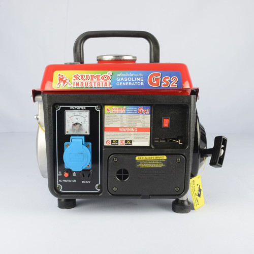SUMO Model.GS2 เครื่องปั่นไฟเบนซินมอเตอร์ทองแดง 100% Gasoline Generator