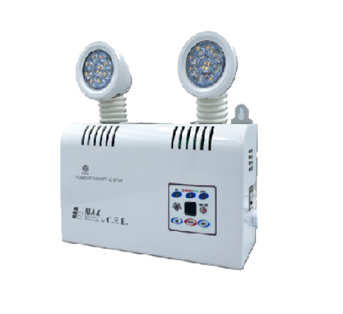 MAXBRIGHT ไฟฉุกเฉิน รุ่น CP04 Emergency Light LED (2x9w=190min/2x12=140min) 3.2V 5,000 Ah