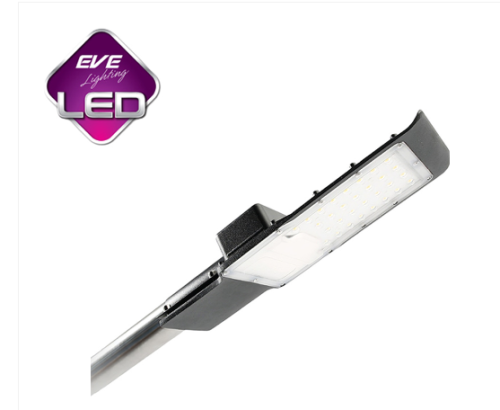 EVEโคมถนน LED FLY 150W DAYLIGHT พร้อมขายืด (130x90)