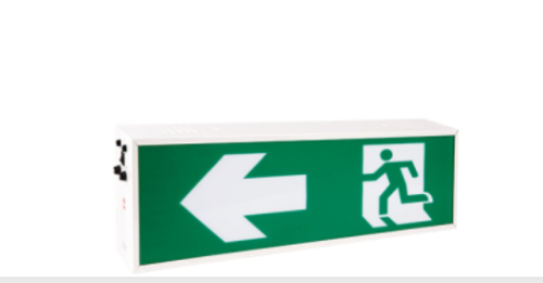 SUNNY EMERGENCY EXIT SIGN LIGHT MODEL SLS1-10LED/D 10W 3.6V 1800AH 2หน้า