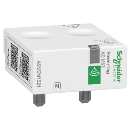 Energy sensor, PowerTag Monoconnect 63A 3P+N bottom position