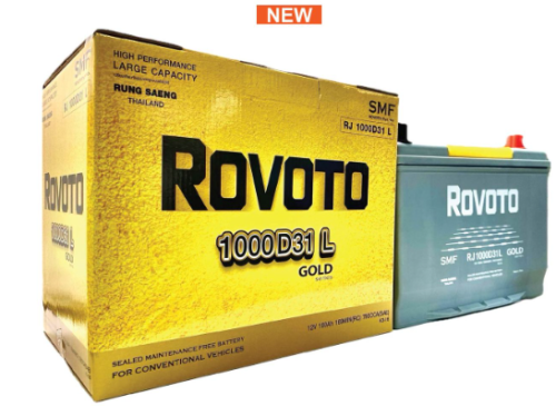 ROVOTO Gold Series รุ่น 1000D31-R SIZE D31 TYPE SMF RJ
