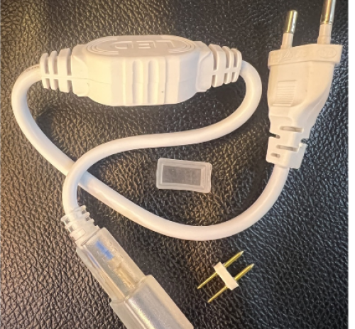 NEOX ไฟท่อFIEX หัวจ่ายไฟท่อสีเดี่ยว 8A 8x16MM