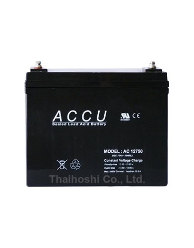 BATTERY ACCU รุ่น AC12750