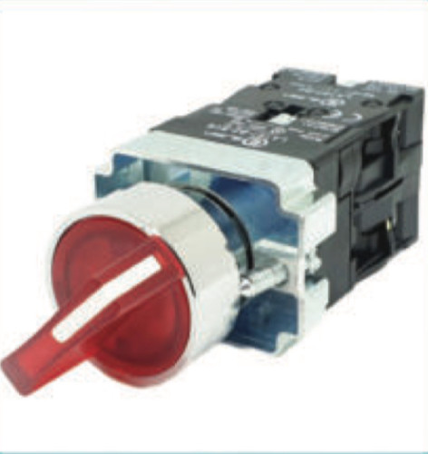 ELZEN LA167-B2 PUSH-BOTTON SWITCH LA167-B2-BK2465 RED ราคา 121 บาท