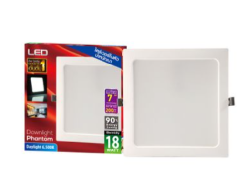 EVE โคมPANEL LIGHT LED หน้าเหลี่ยม 18W DAYLIGHT