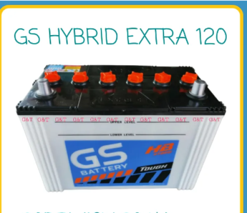 GS BATTERY PLUS รถกระบะ รุ่น GS-EXTRA 120L