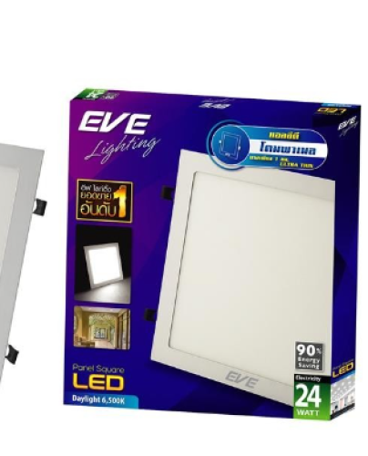 EVE โคมPANEL LIGHT LED หน้าเหลี่ยม 24W DAYLIGHT