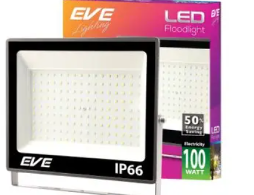 EVE โคมฟลัดLED DOB BEST 100W DAYLIGHT