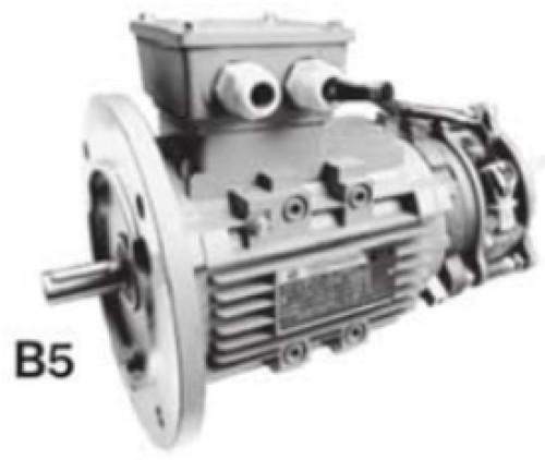 มอเตอร์เบรค 11KW. 15HP B5 (4P 3PH) IE1 ราคา 38,475.00 บาท