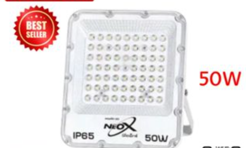 NEOX โคมฟลัดไลท์ รุ่นNEOWHITE 50W 6000LM WARMLIGHT (บรรจุ10)