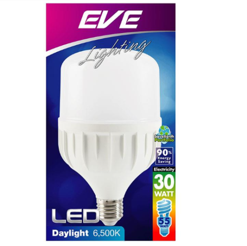 EVE หลอด LED HIGH SHOP BULB 30W E27 DAYLIGHT