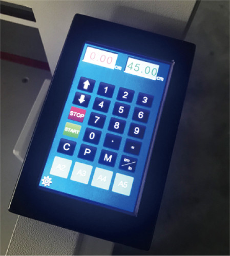 เครื่องตัดกระดาษ SYSFORM รุ่น 650EP ระบบไฟฟ้า