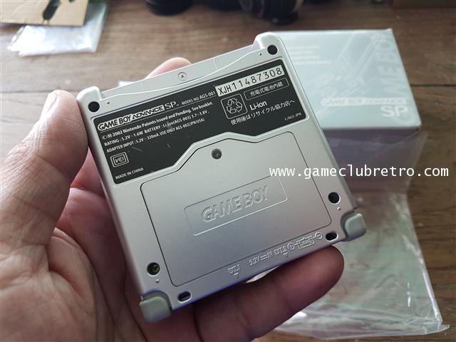 Gameboy Advance SP Silver เกมบอย แอดวานซ์ เอสพี สีเงิน