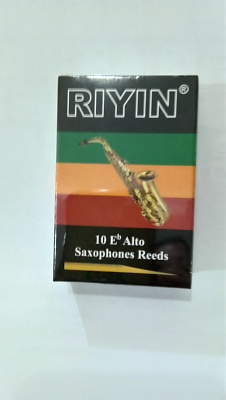 ลิ้น Alto Saxophone Reed ลิ้นสีขาว ยี่ห้อ RIYIN ขนาด 2.5 คุณภาพดี