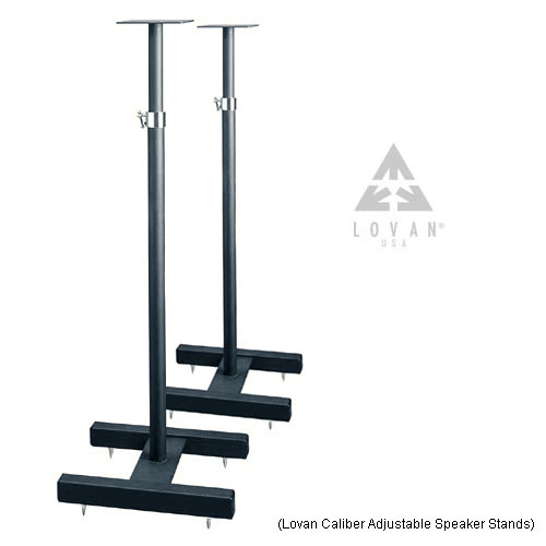 Speaker Stand LOVAN MILLENIUM IN GLASS